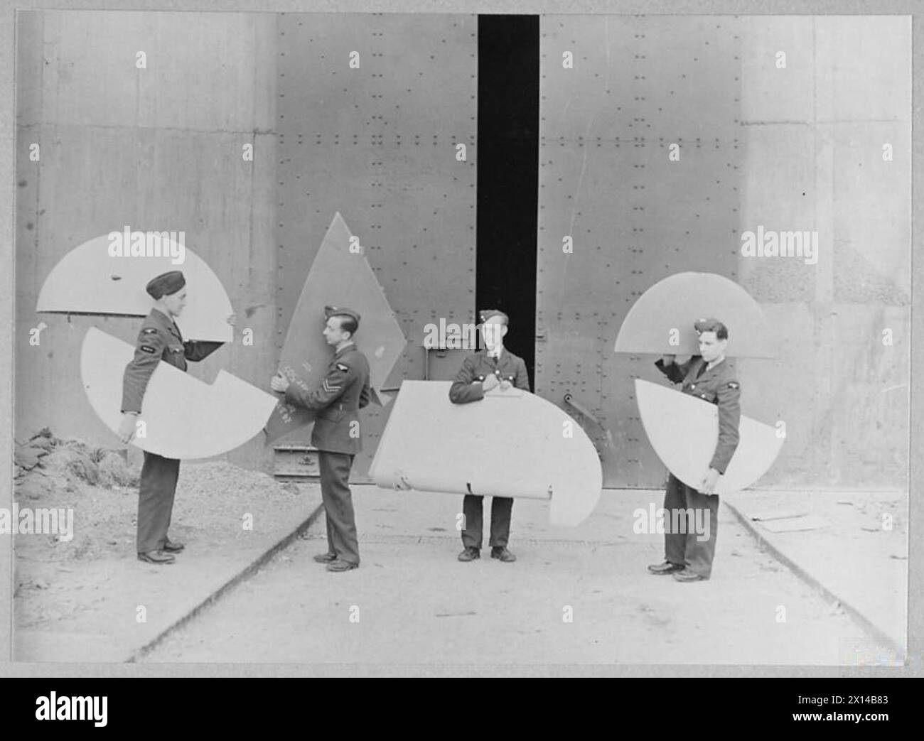 An RAF store contains a million parts used in aircraft assembly and ...