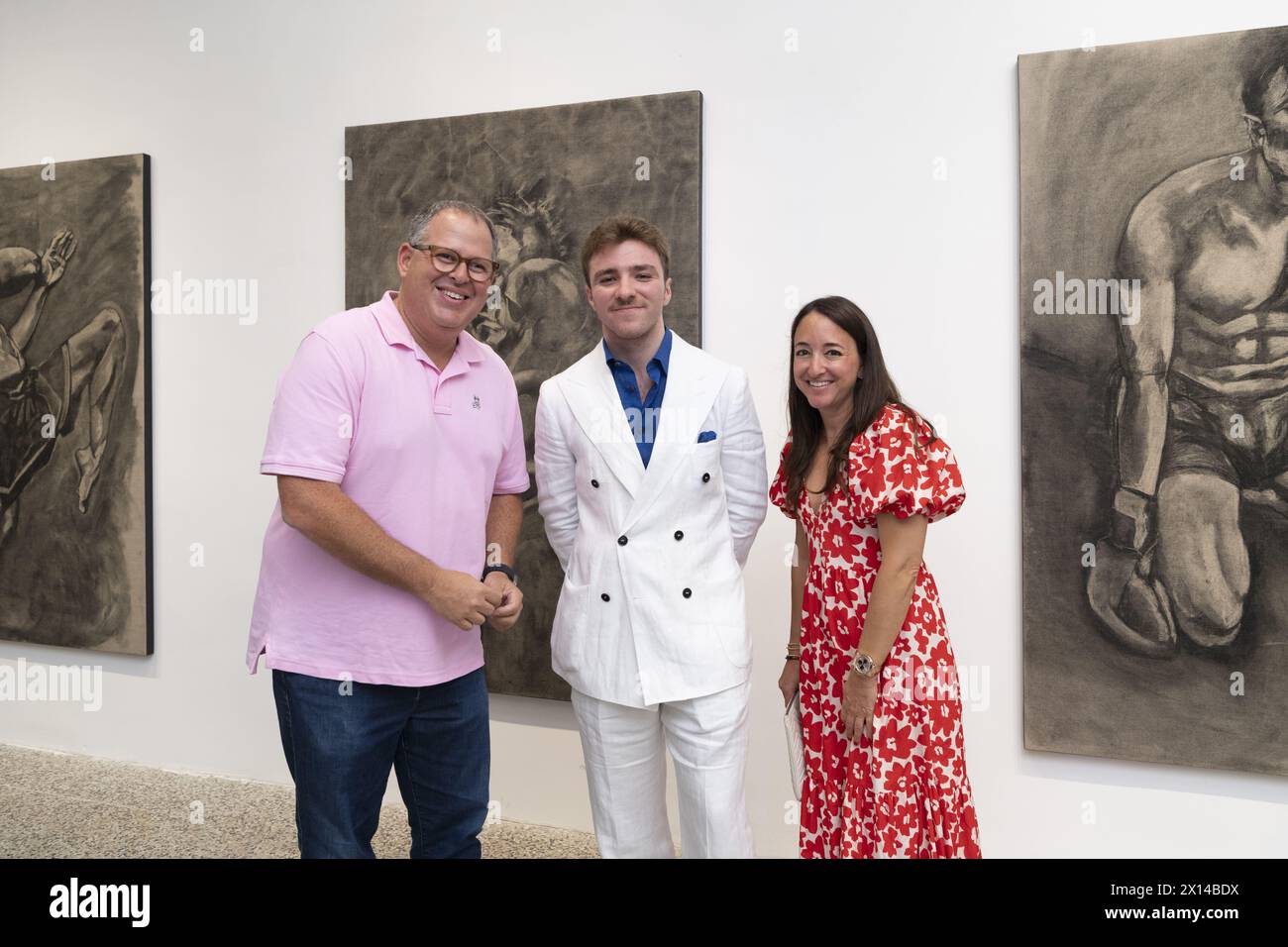 Rocco Ritchie hosts a private showing of his latest work, 'Pack a Punch ...