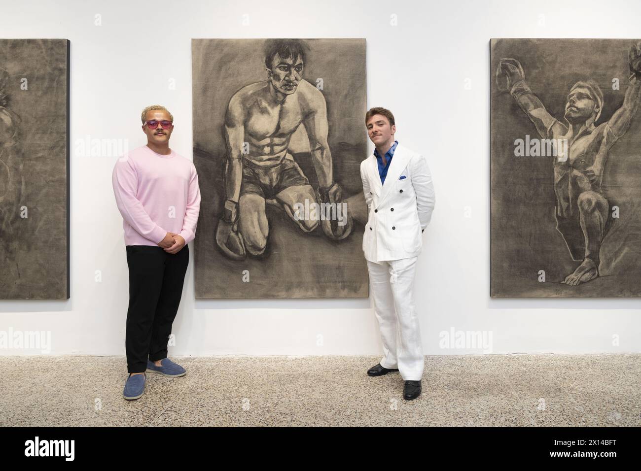 Rocco Ritchie hosts a private showing of his latest work, 'Pack a Punch ...