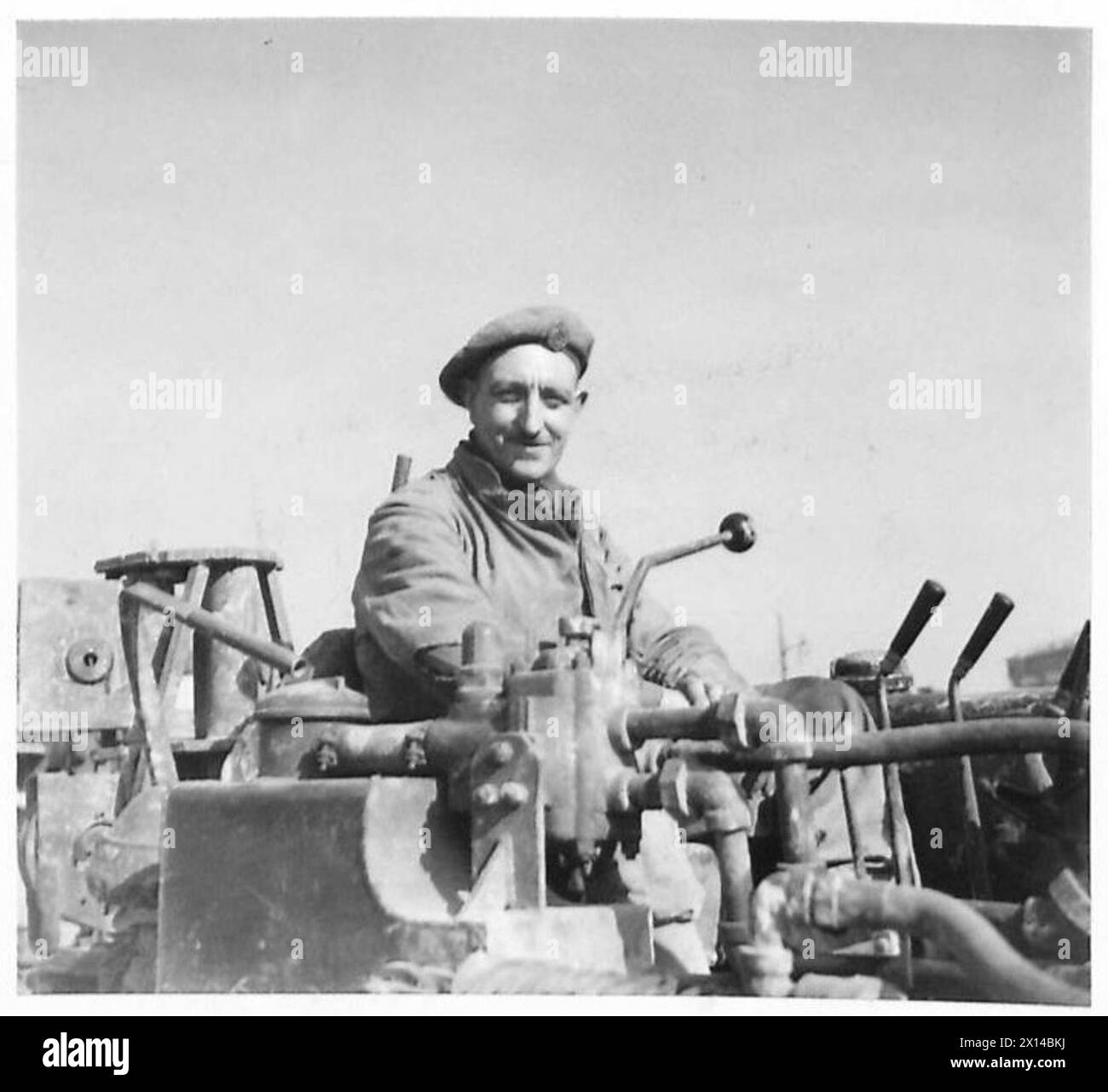 EIGHTH ARMY PERSONALITIES - Spr. R. Newman of 36 The Ave-ue, Middleton ...