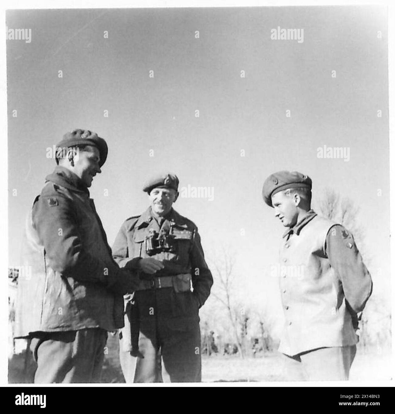 Major General J.Y. Whitfield, DSO and Bar, OBE, is pictured with his ...