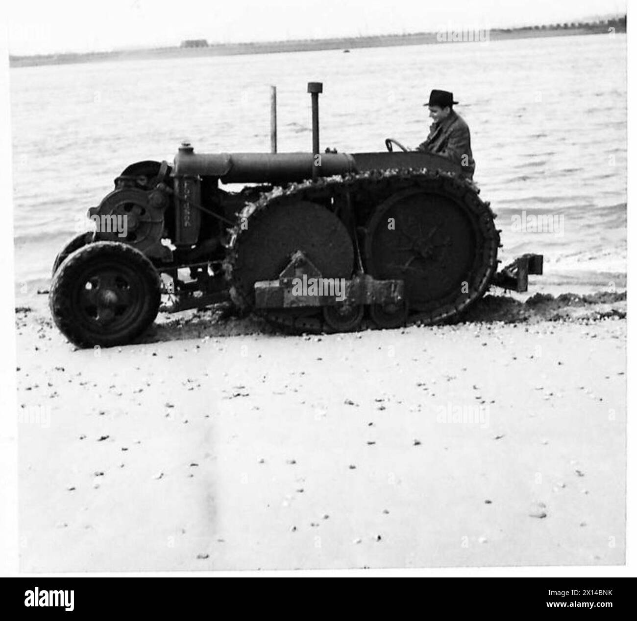 Amphibious tractor unit Black and White Stock Photos & Images - Alamy