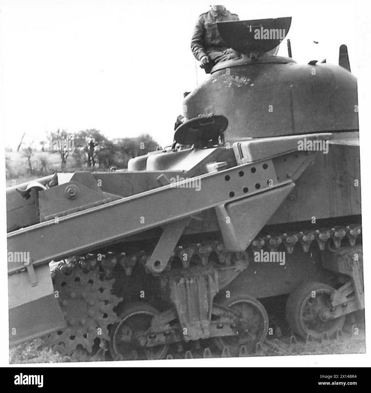 SPECIAL ASSIGNMENT FOR 79TH ARMOURED DIVISION - Close-ups of balancing gear taken in the working ...