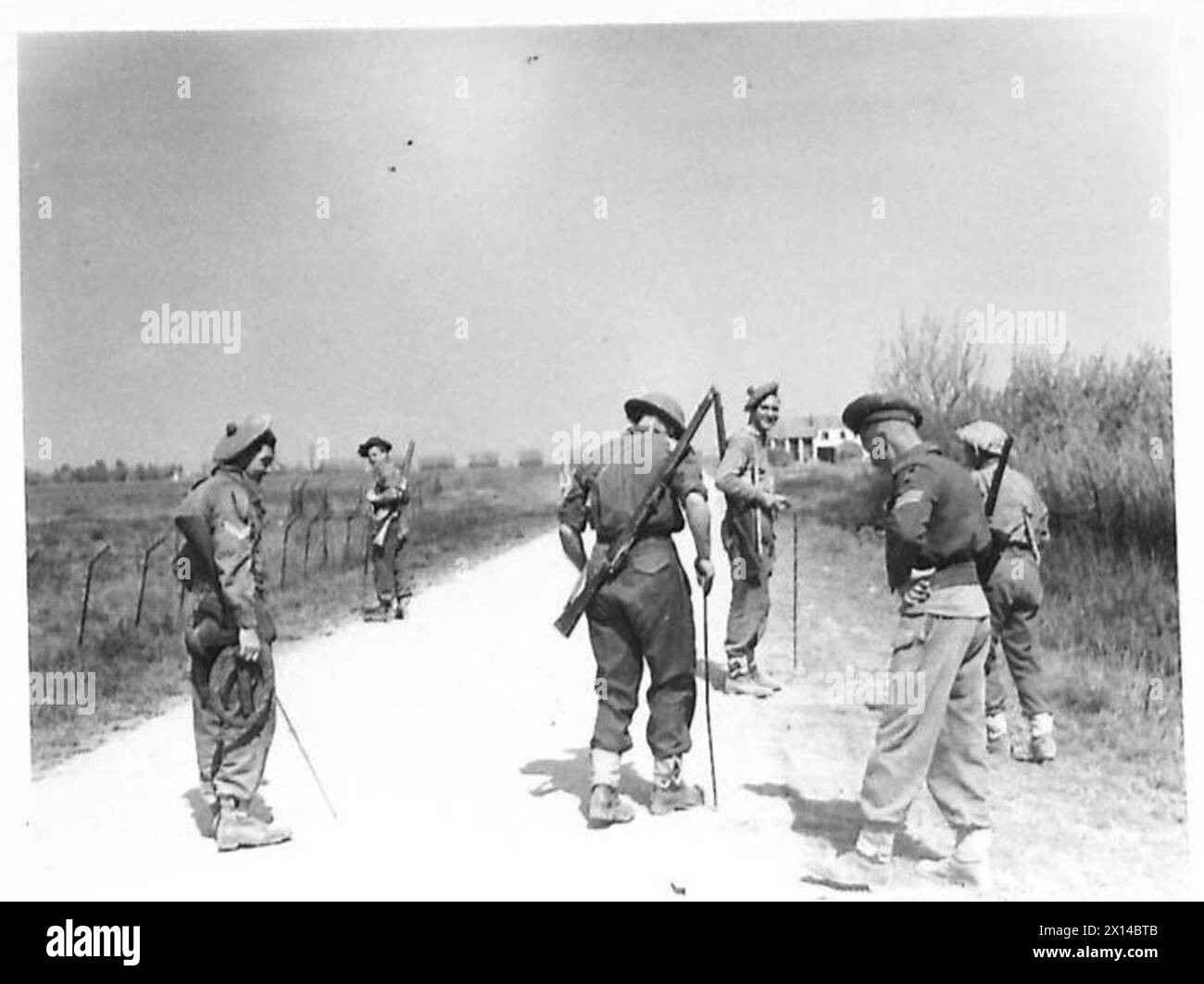 THE BRITISH ARMY IN NORTH AFRICA, SICILY, ITALY, THE BALKANS AND ...