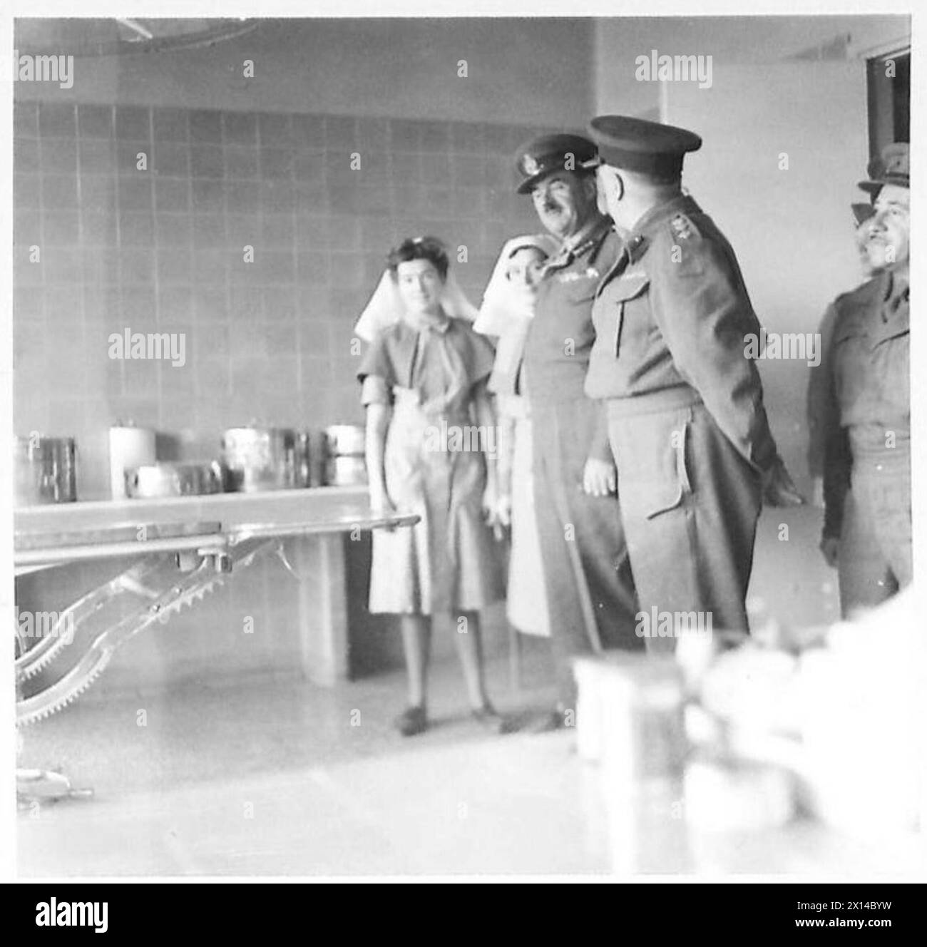 NORTH AFRICA : INSPECTION OF MEDICAL SERVICES BY D.G.M.S. - Lieut ...