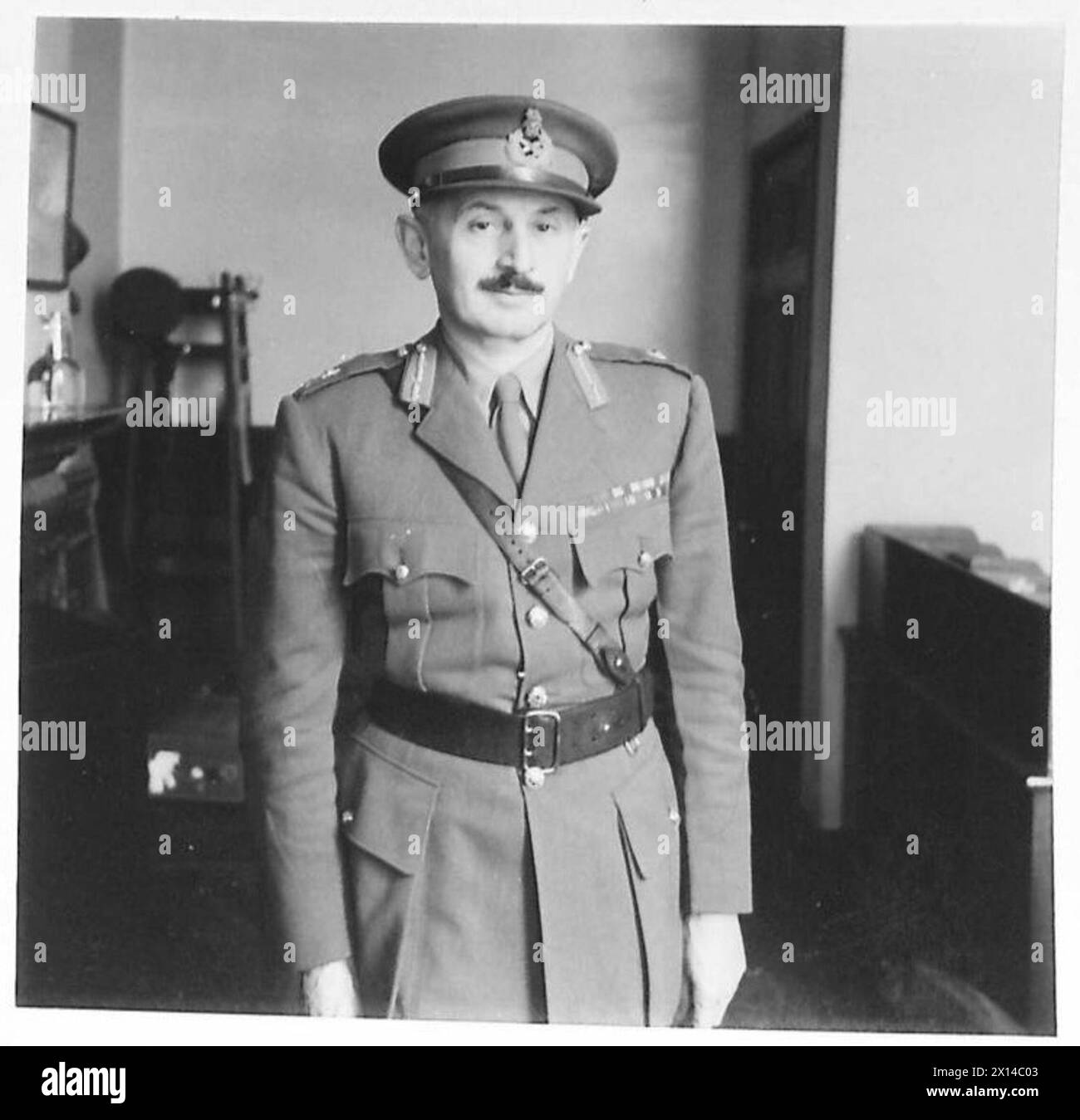 Portraits of Major General the Hon. E.F. Lawson, D.P.R., showing his ...