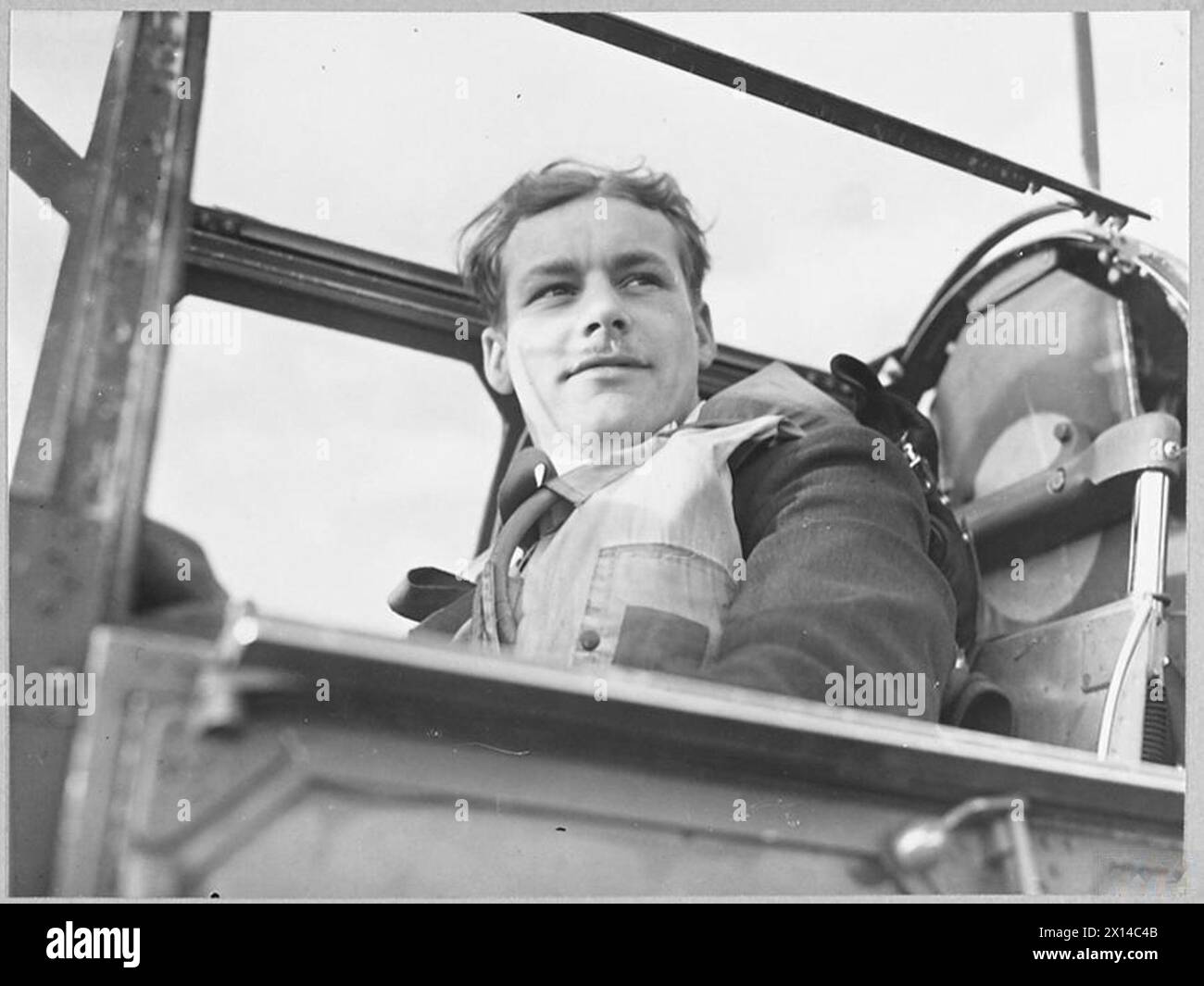 Flying Officer Arthur David Mercer of Torquay is pictured in his ...