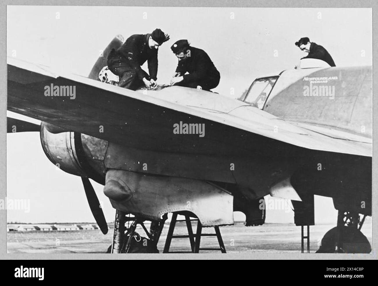 R.A.F. BEAUFIGHTERS NAMED AFTER NEWFOUNDLAND PROVINCES AND TOWNS ...