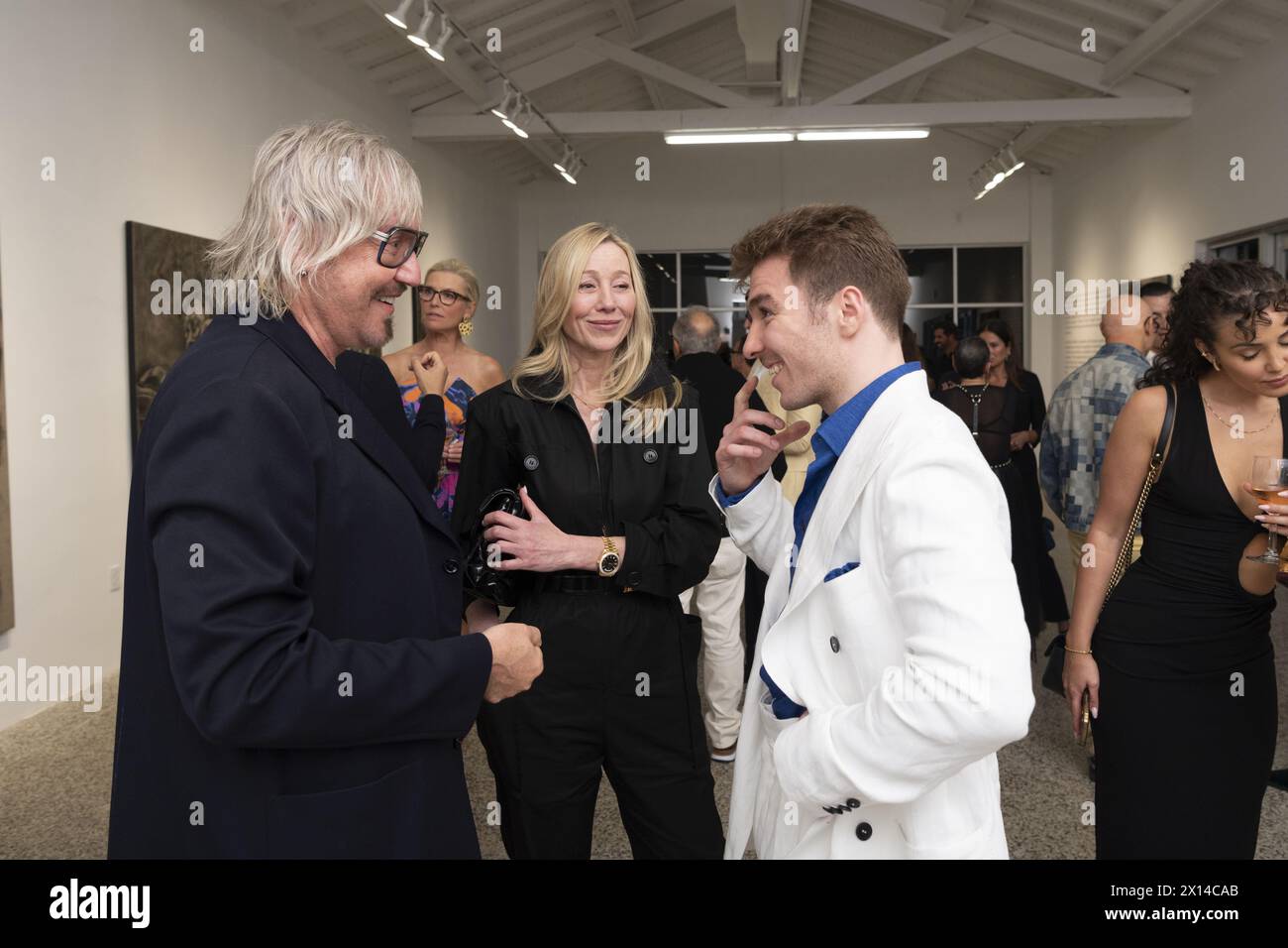 Rocco Ritchie hosts a private showing of his latest work, 'Pack a Punch ...