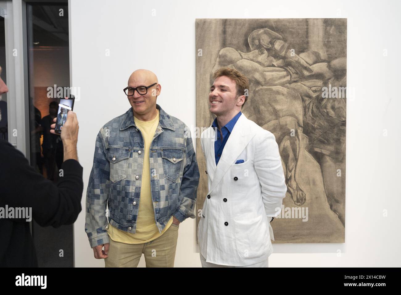 Rocco Ritchie hosts a private showing of his latest work, 'Pack a Punch ...
