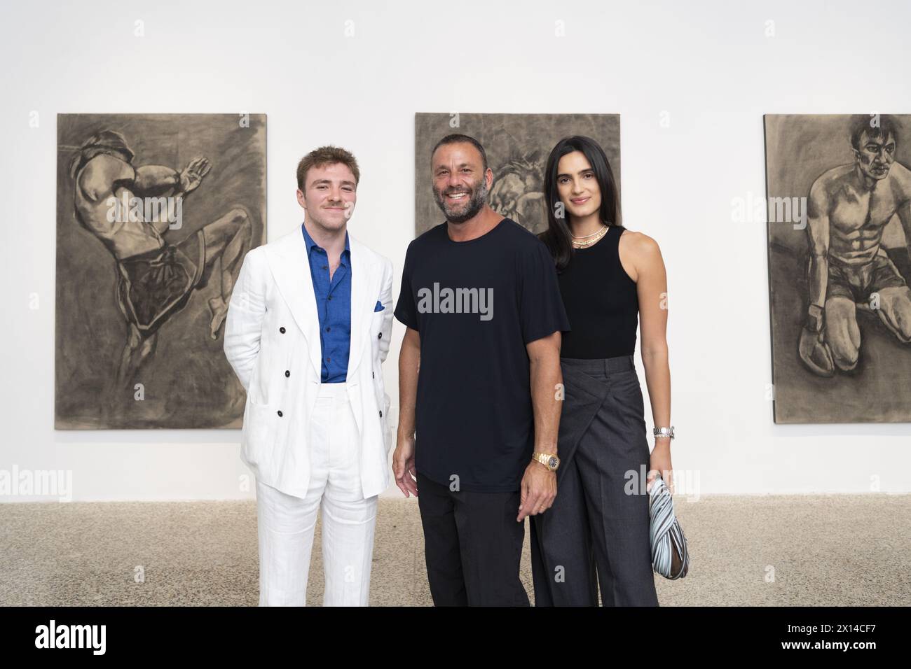 Rocco Ritchie hosts a private showing of his latest work, 'Pack a Punch ...