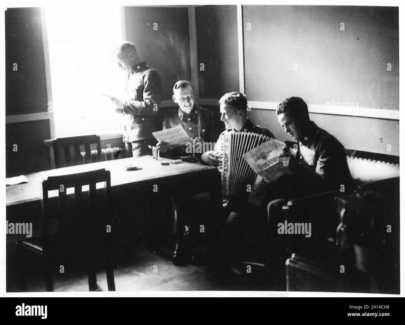Royal Tank Corps personnel at Warminster conduct training and ...