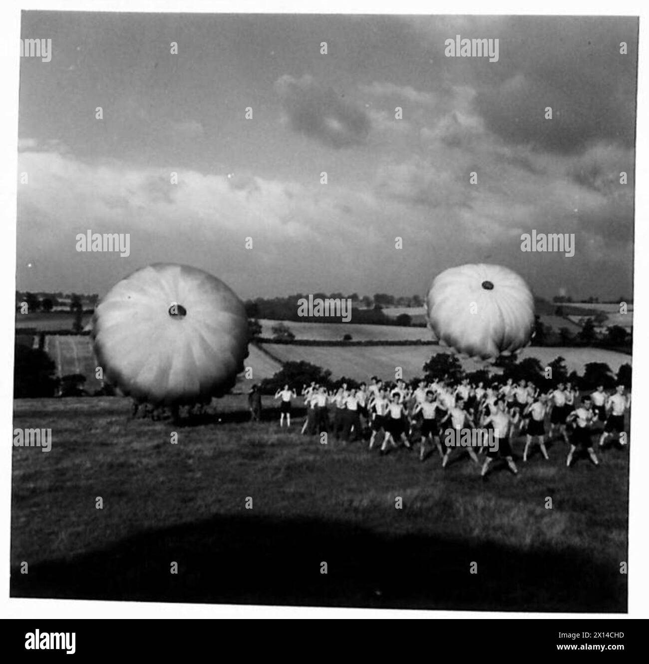 PARACHUTE TRAINING DEPOT & SCHOOL AIRBORNE FORCES - A physical training ...