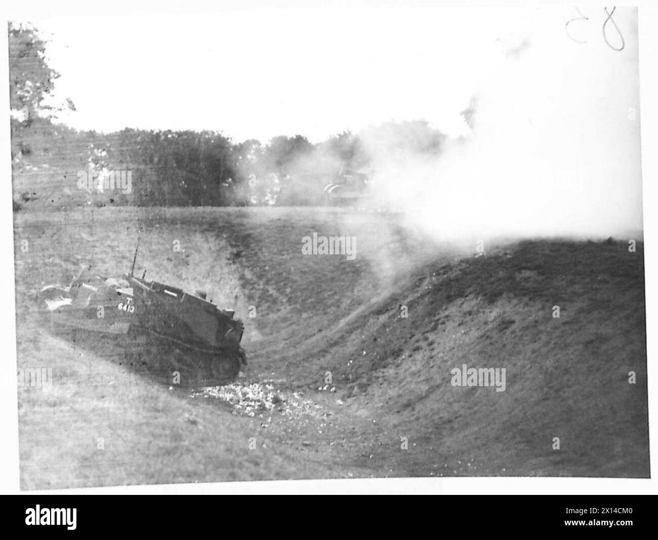 British bren gun carriers and infantry grenadier guards Black and White ...