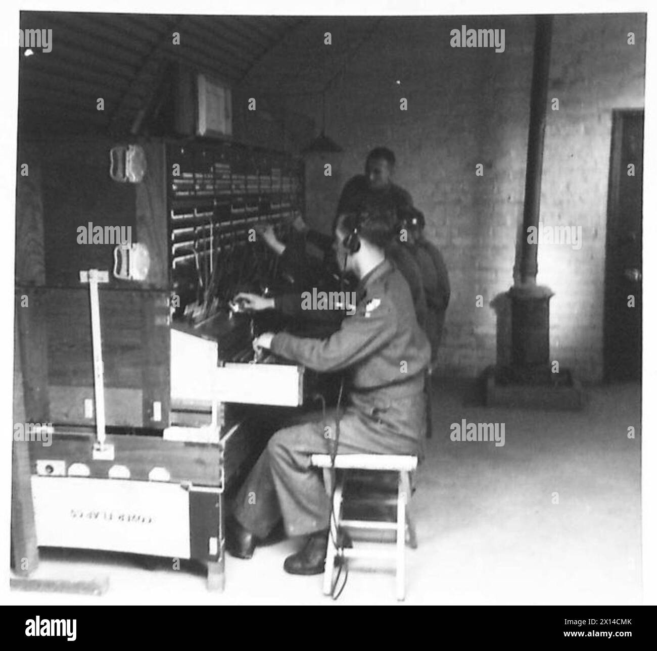 Field switchboard station Cut Out Stock Images & Pictures - Alamy