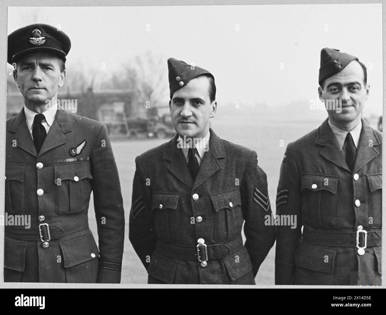 Flight Lieutenant S.S. Payne as flight engineer, Sergeant A. Fowle as ...