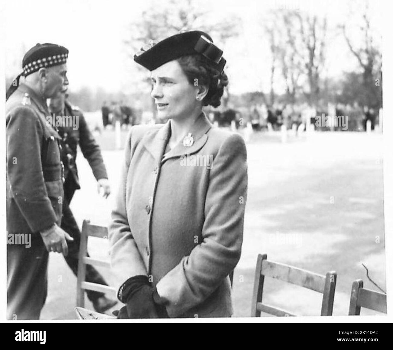 HRH THE DUCHESS OF GLOUCESTER IN SCOTLAND - HRH, Colonel in Chief of ...