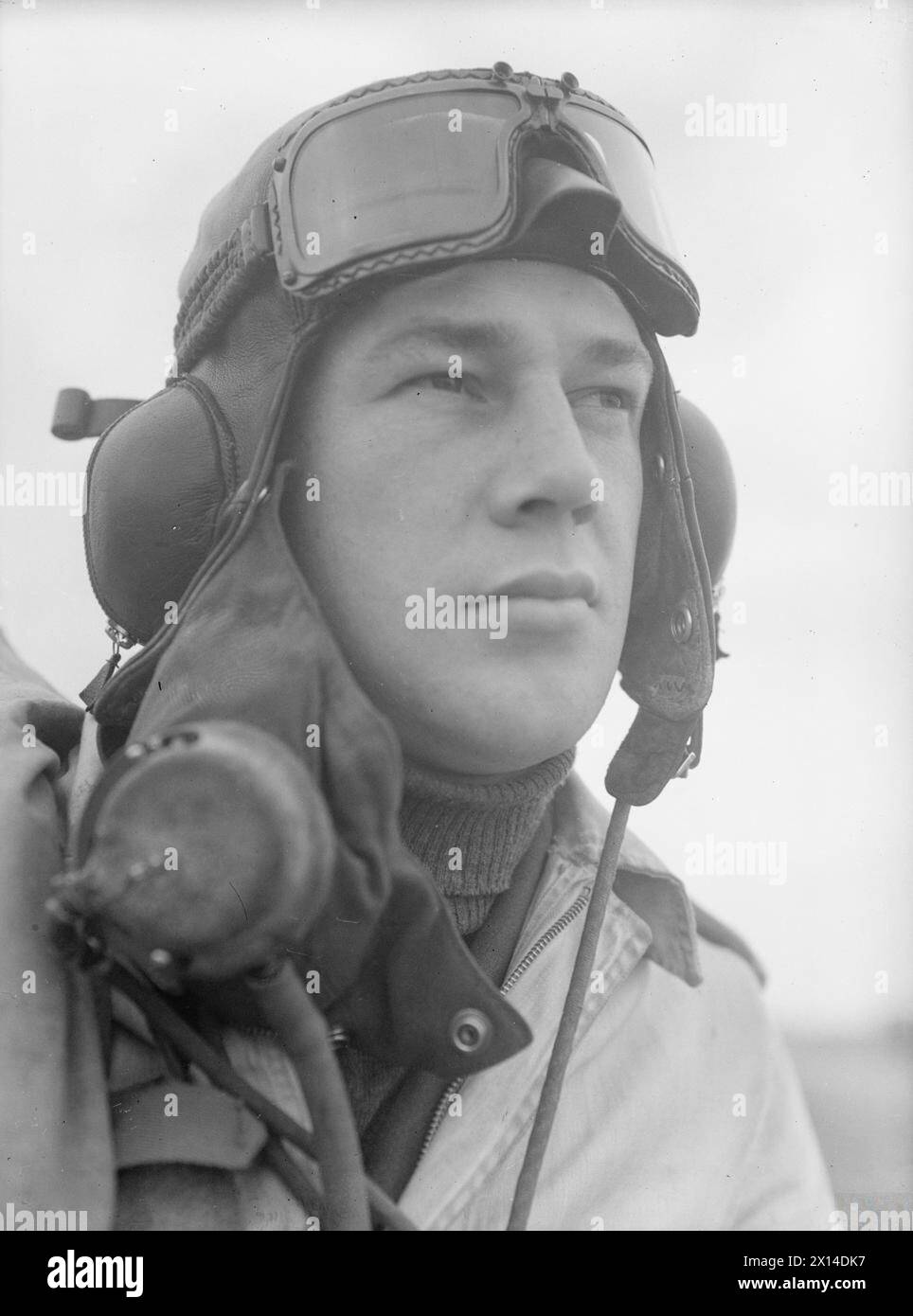 THE BATTLE OF BRITAIN 1940 - Flying Officer Leonard 'Ace' Haines of No ...