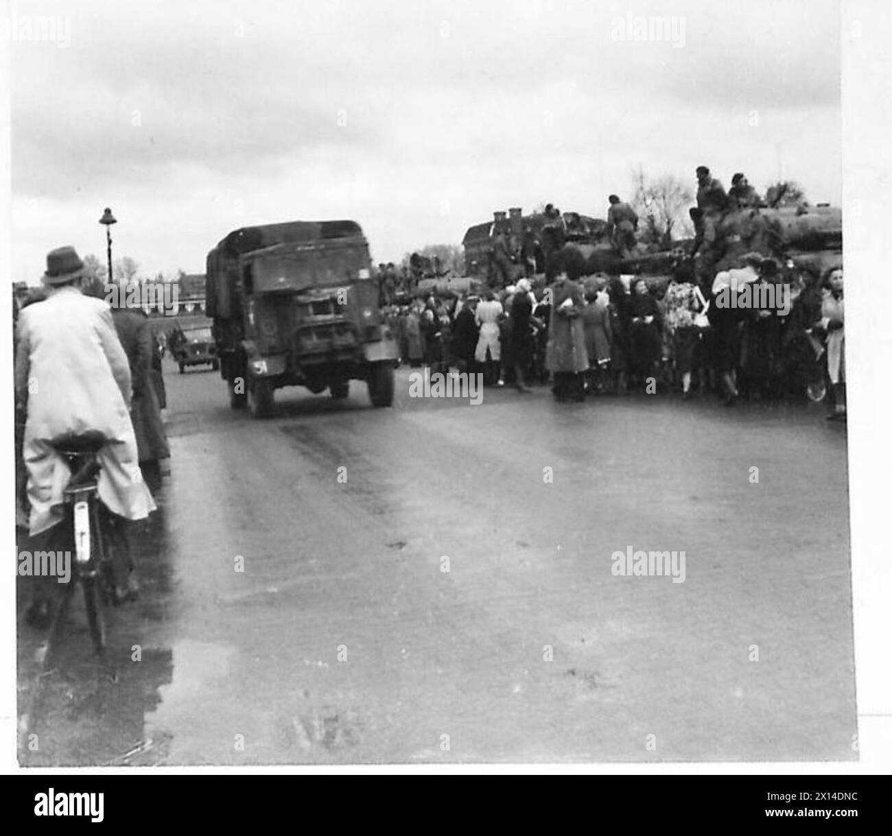 21st armoured brigade Black and White Stock Photos & Images - Alamy