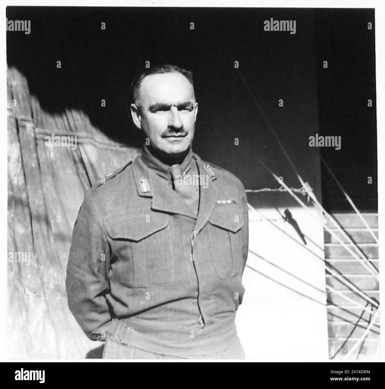 ITALY: EIGHTH ARMY - Portraits of Major General C.E. Weir, DSO., G.O.C ...