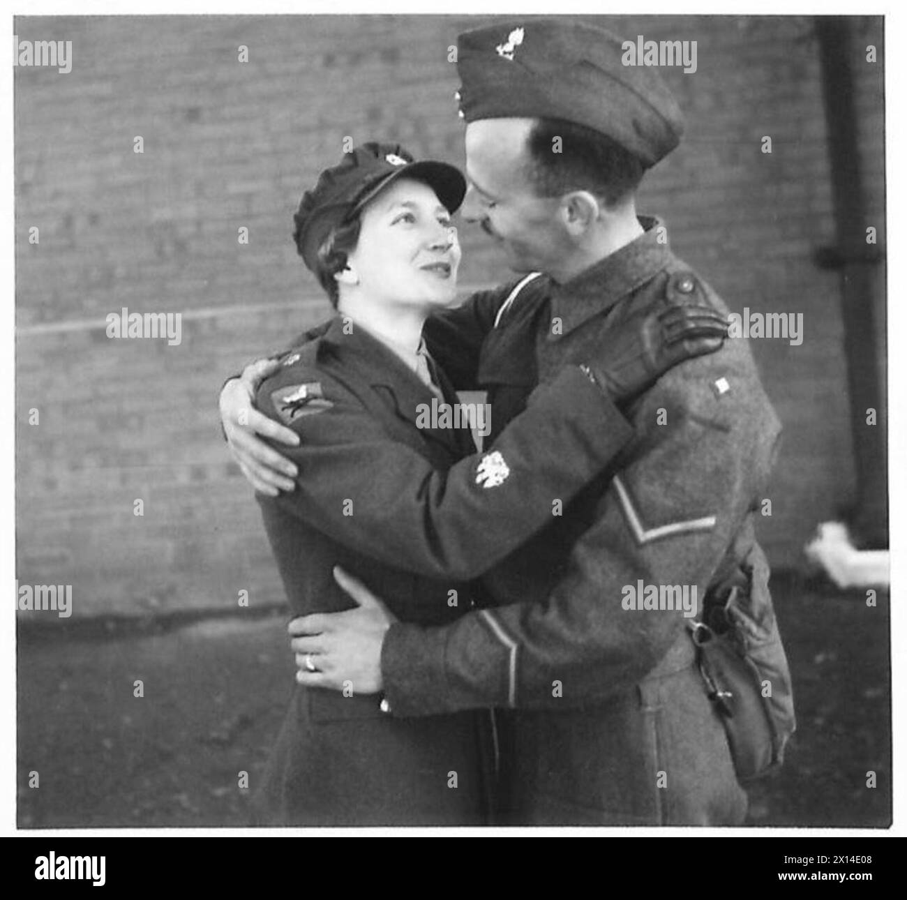 "THE SMARTEST WOMAN IN THE ATS" - Her husband, on leave from England ...