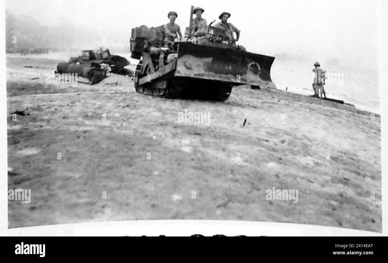 Two hours after initial landings on the Italian mainland, British Army ...