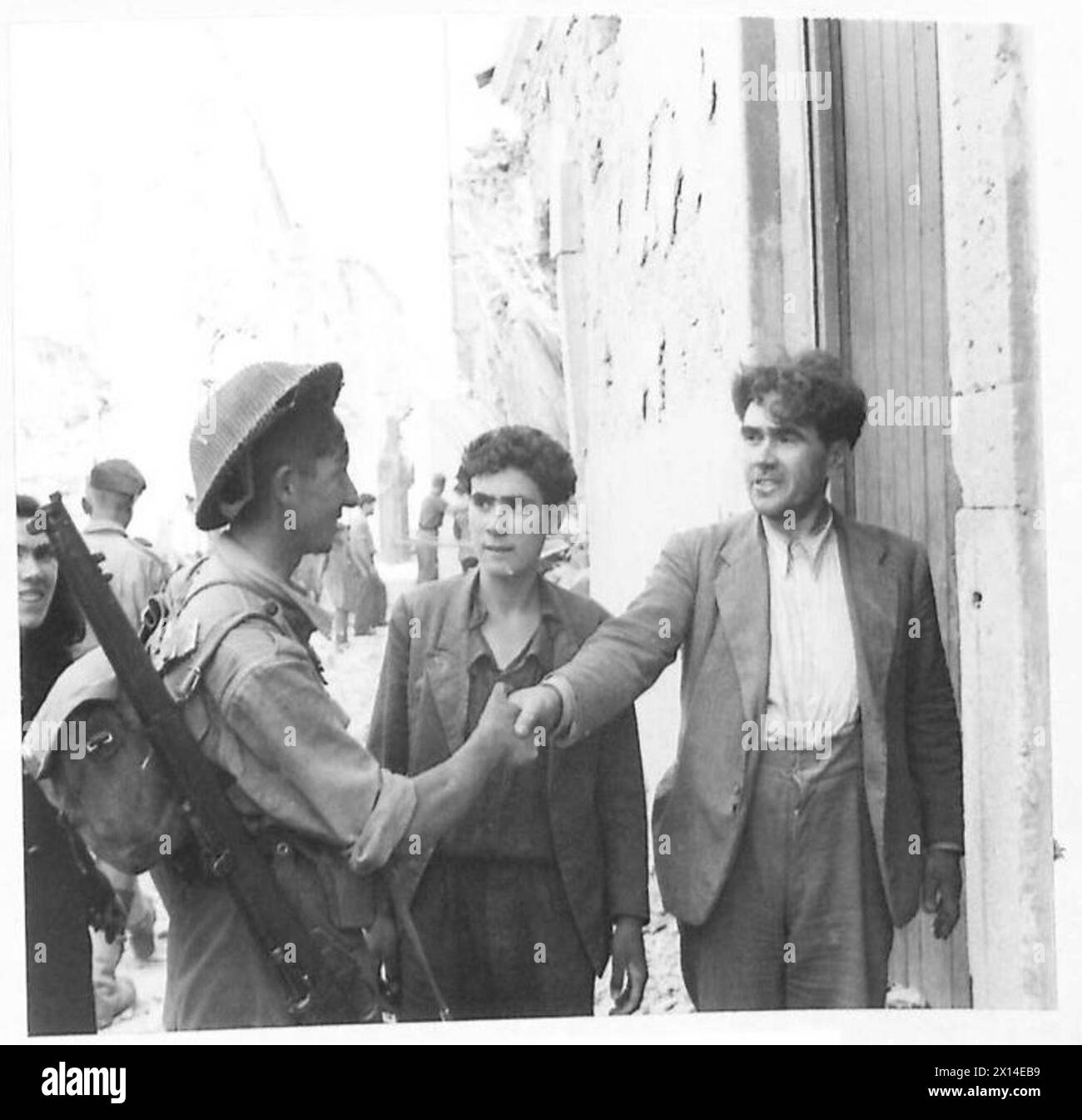 THE BRITISH ARMY IN NORTH AFRICA, SICILY, ITALY, THE BALKANS AND ...
