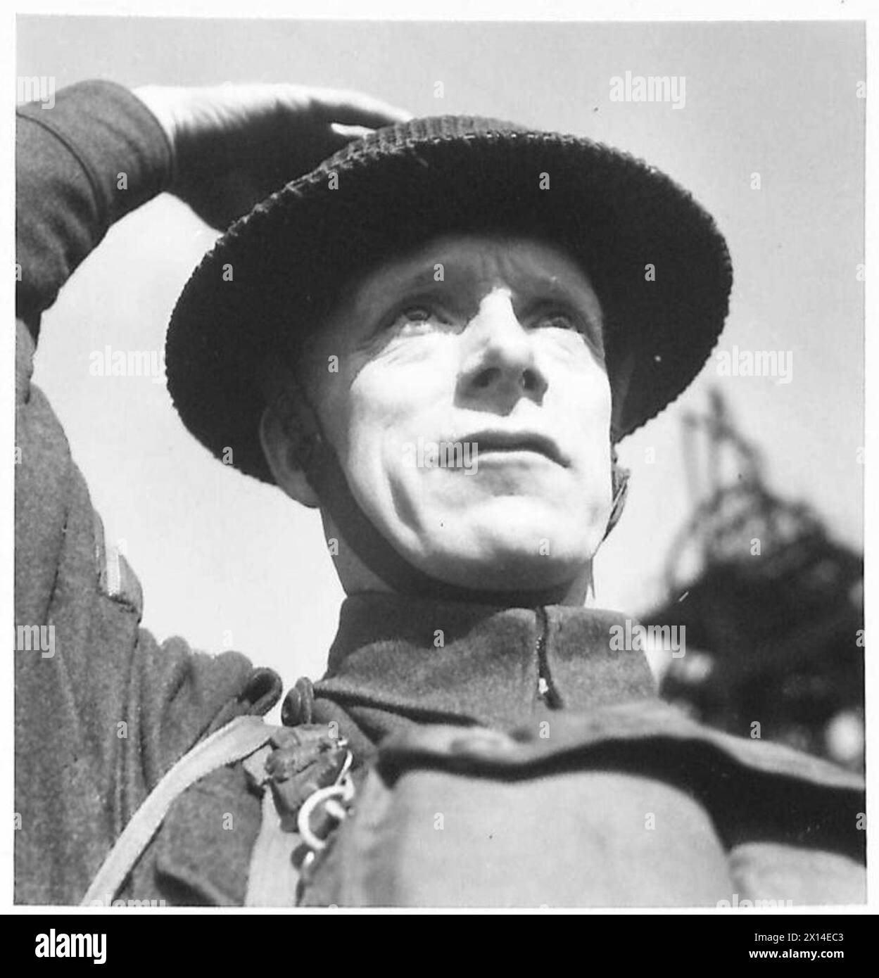 Sgt. Bill Davies drills his Miners’ Home Guard platoon during training ...
