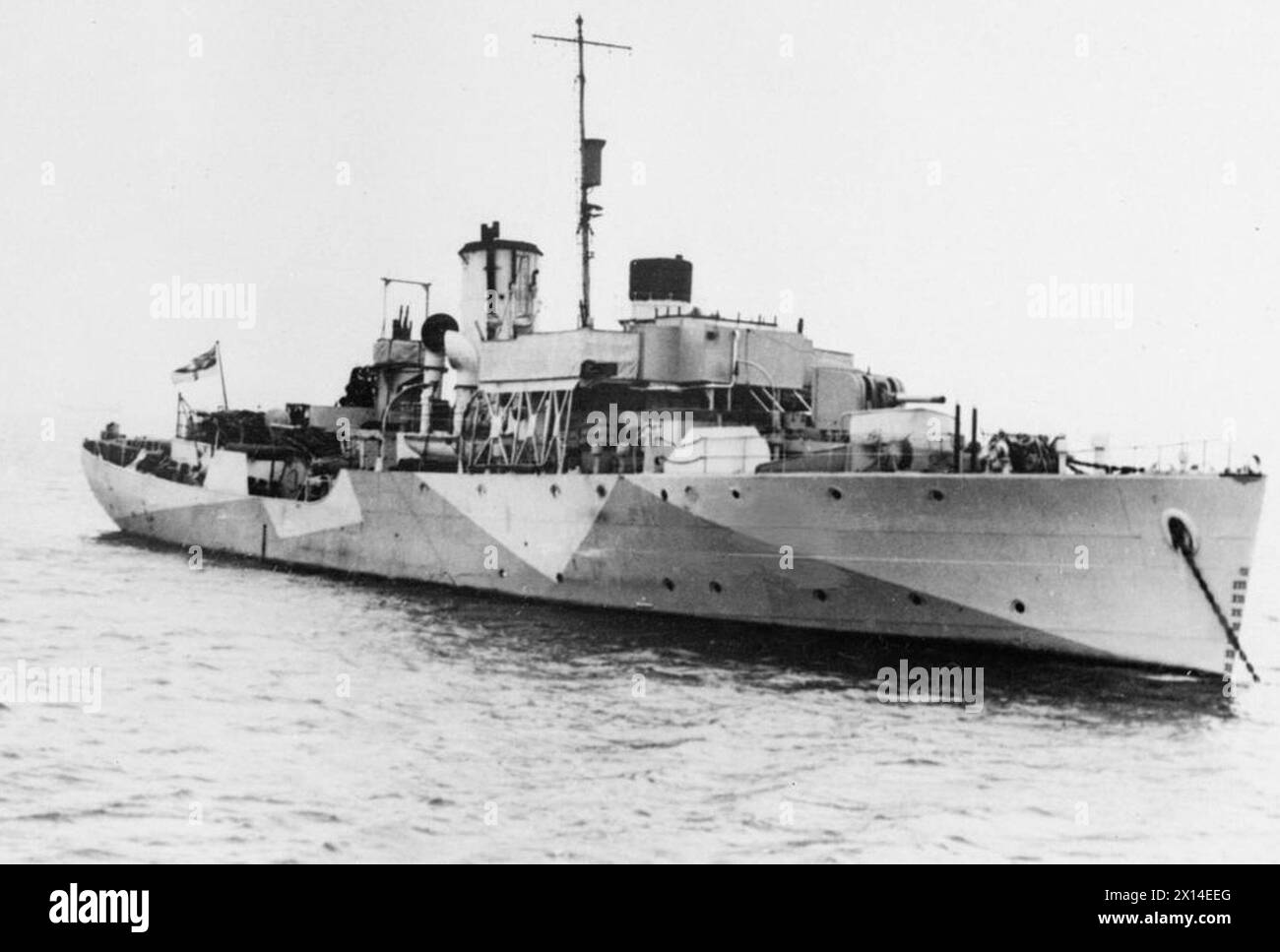 HMS CLEMATIS, BRITISH FLOWER CLASS CORVETTE. 1942. - , Royal Navy, HMS ...
