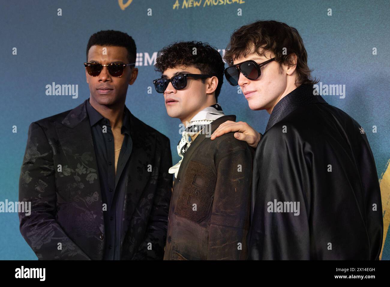 Broadway Opening Night of The Outsiders Featuring: Joshua Boone, Daryl ...