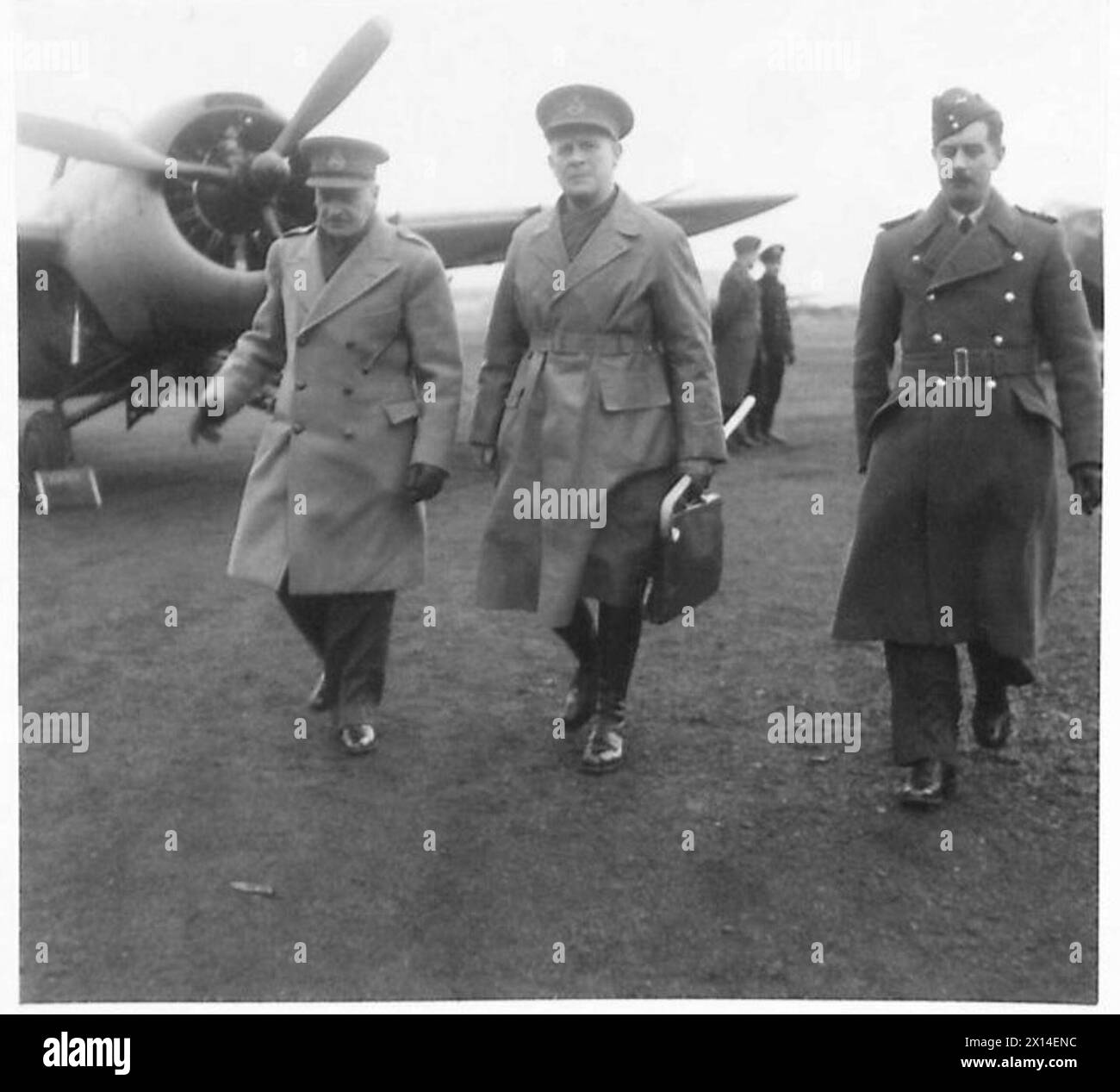 LORD GORT VISITS NORTHERN IRELAND - Lord Gort with Lieut-General Sir ...