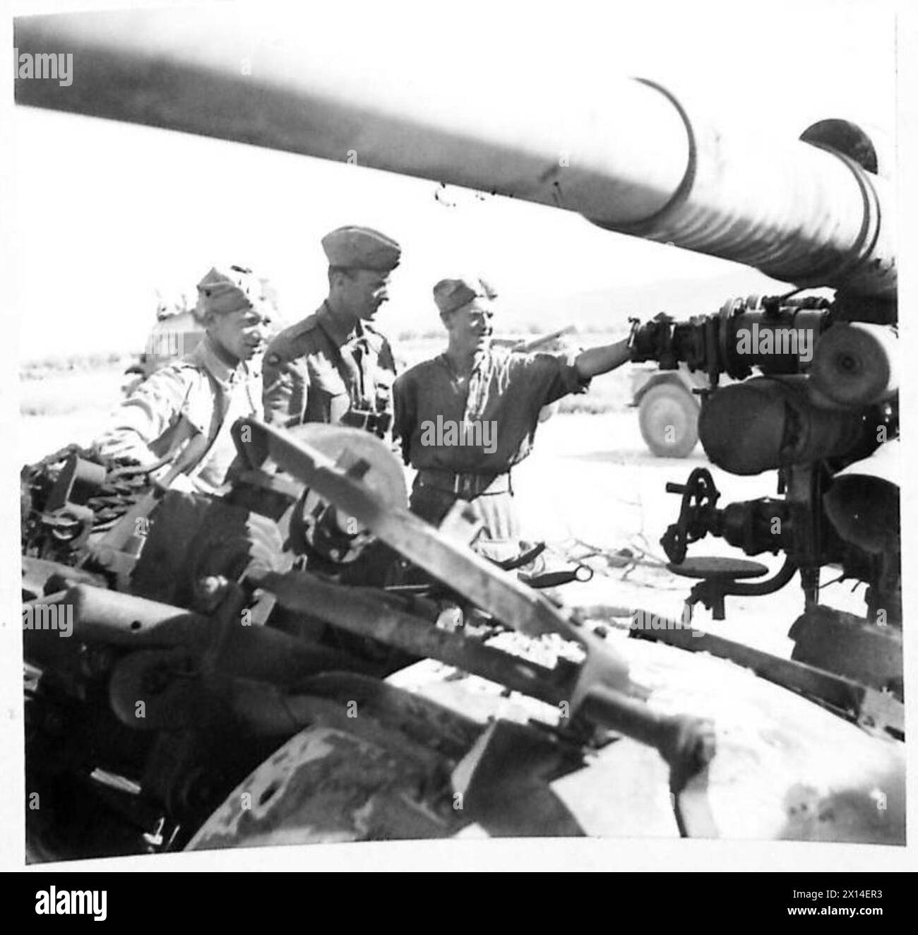 FINAL PHASES IN NORTH AFRICA (VARIOUS) - Sgt. Turner of Maltby; L/Bdr ...