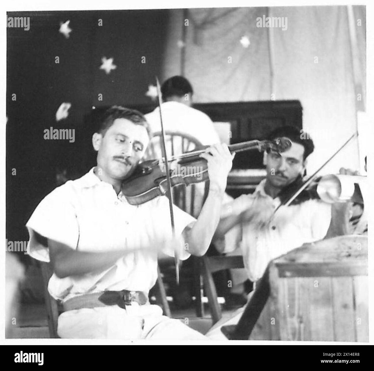 DAILY ROUTINE AT PRISONERS OF WAR CAMP IN WESTERN DESERT - , British ...