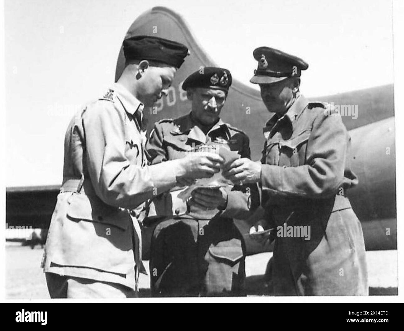 ALLIED COMMANDERS CONFER WITH SUPREME C-IN-C - A new portrait of ...