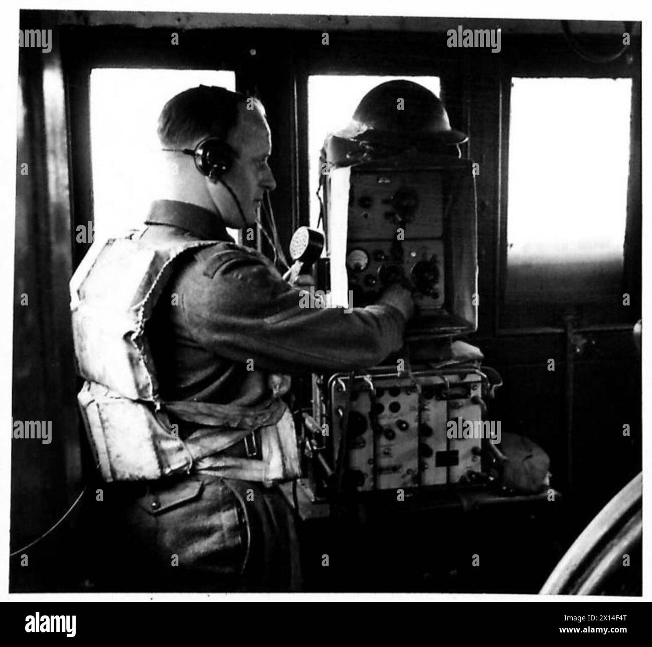 An NCO operates wireless sets Nos. 18 and 109 on trawlers equipped with ...