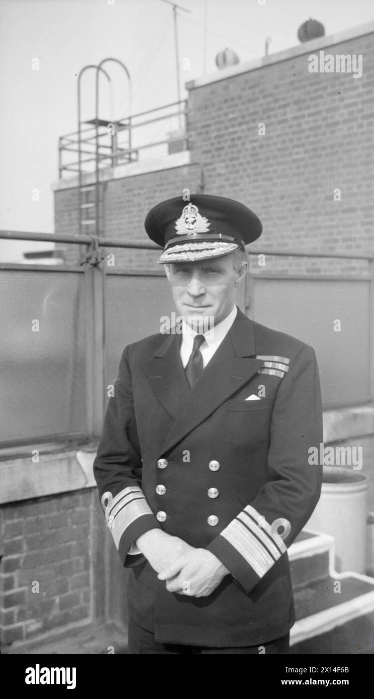 THE ROYAL NAVY DURING THE SECOND WORLD WAR - A half length portrait ...