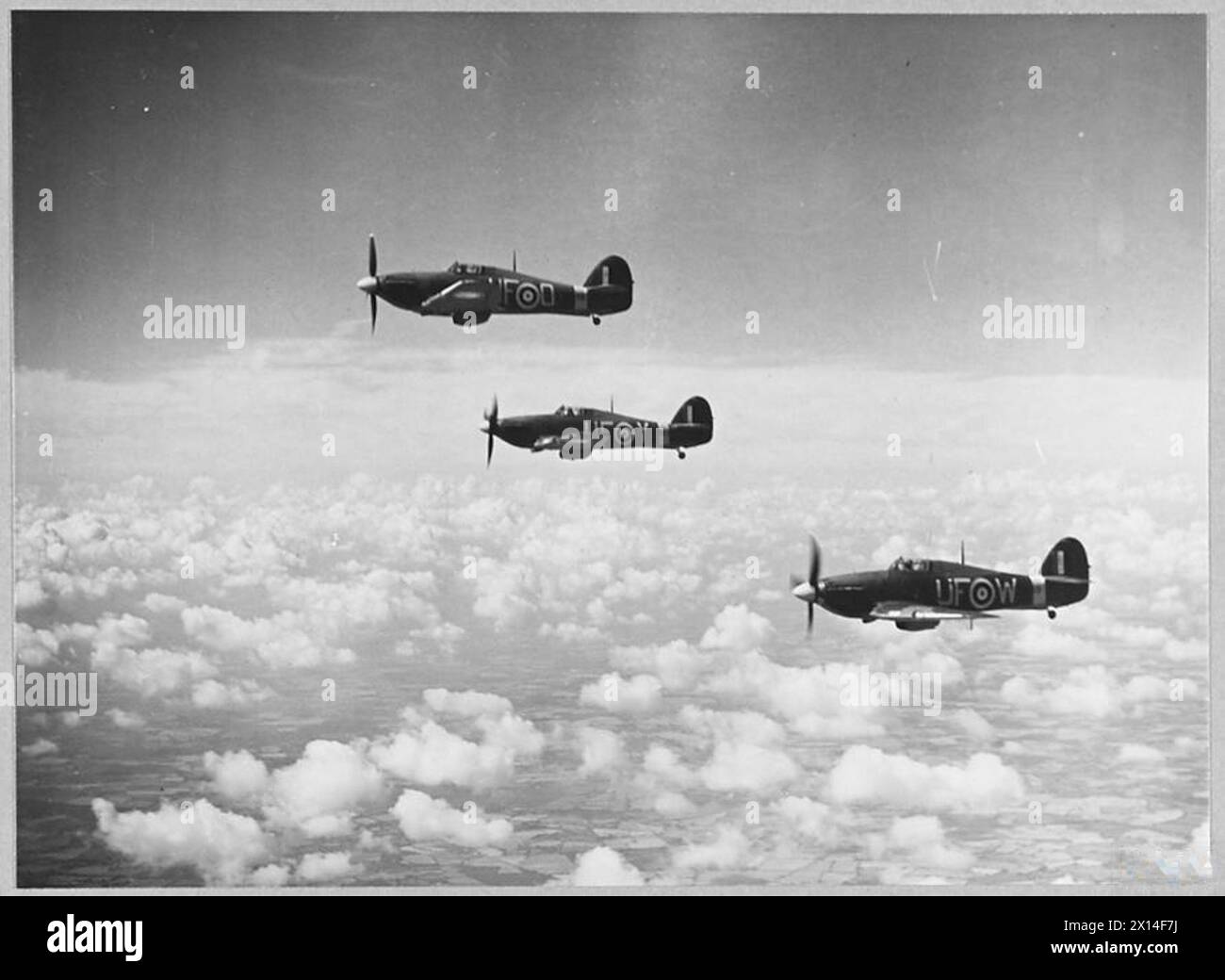 HURRICANE (HAWKER) MARK IIB - 1460 hp Rolls-Royce XX engine. No. 601 ...