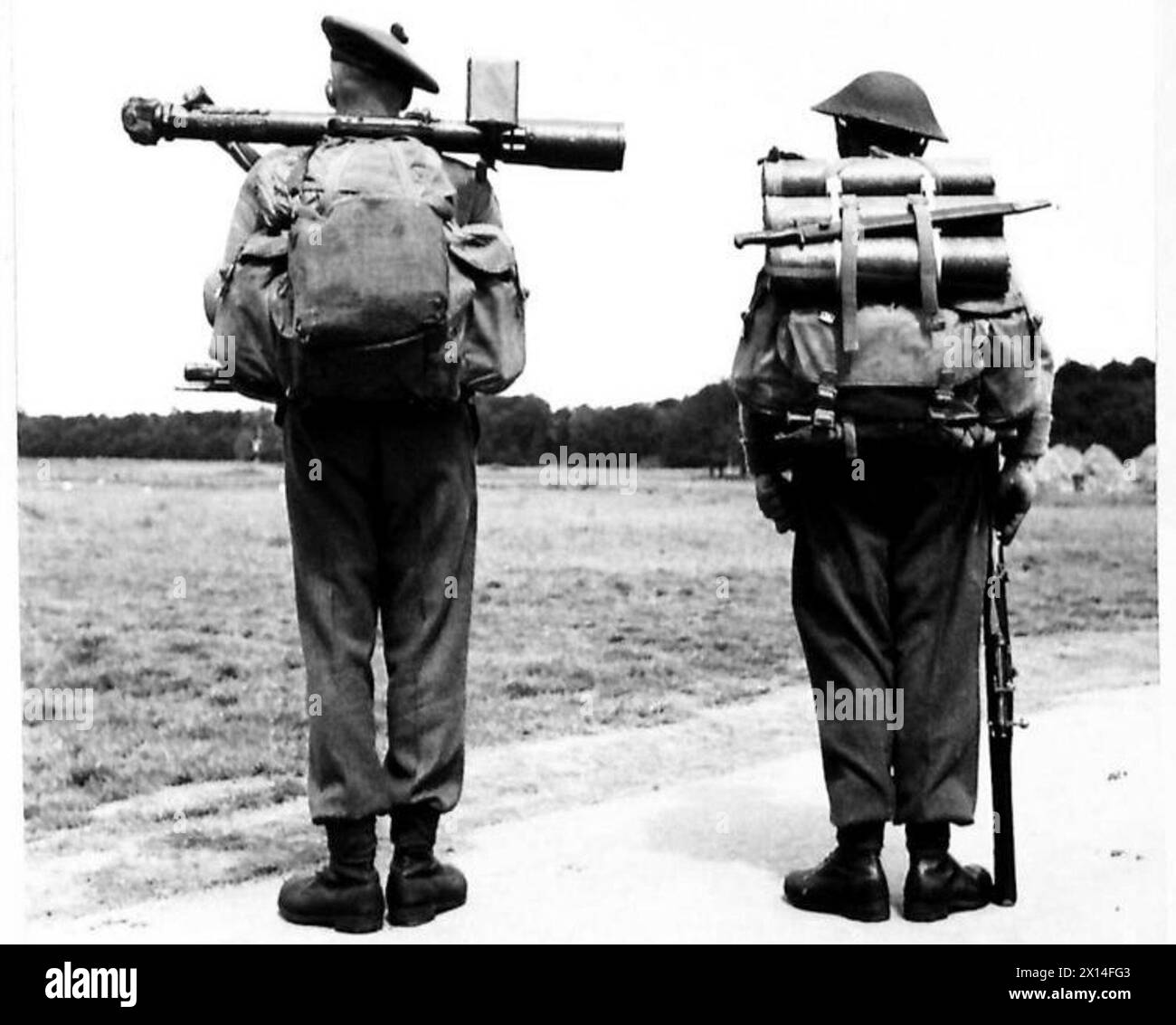 Soldier with rucksack hi-res stock photography and images - Alamy