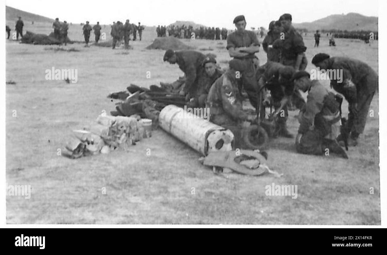 BRITISH PARATROOPS SET OUT ON OPERATION BRITISH PARATROOPS SET OUT ON OPERATION