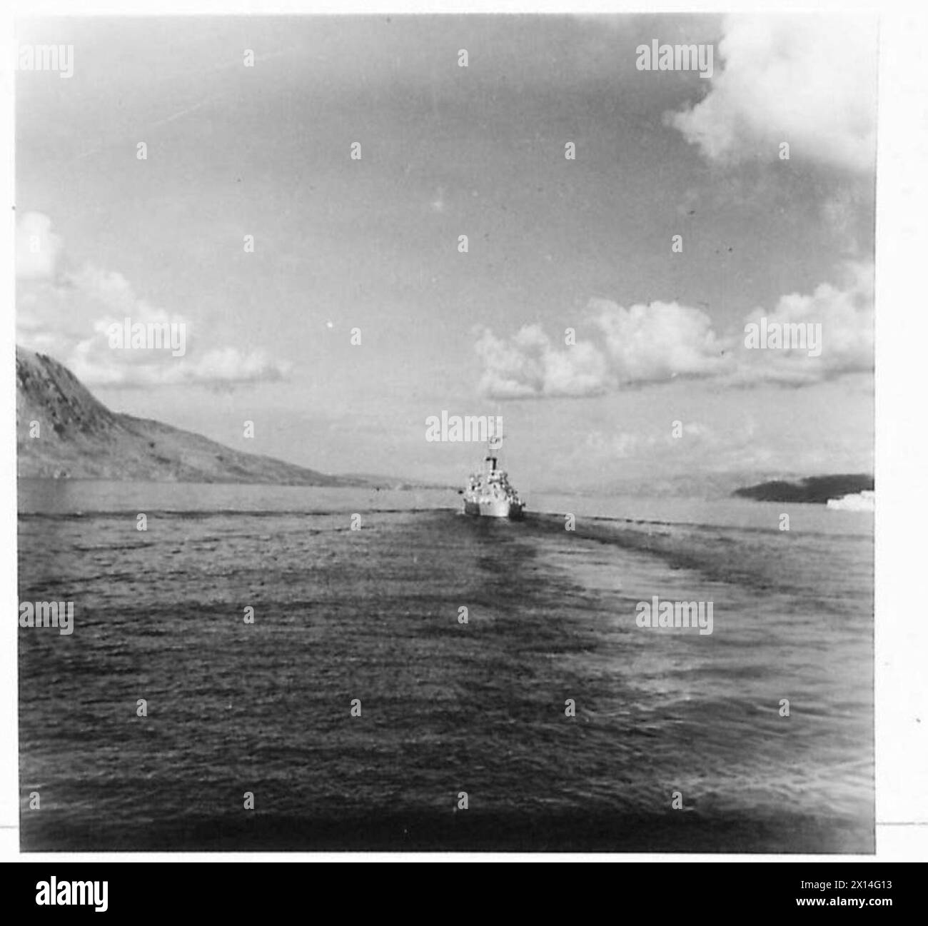 The cruiser Ajax returns to Suda Bay, Crete, carrying New Zealand ...