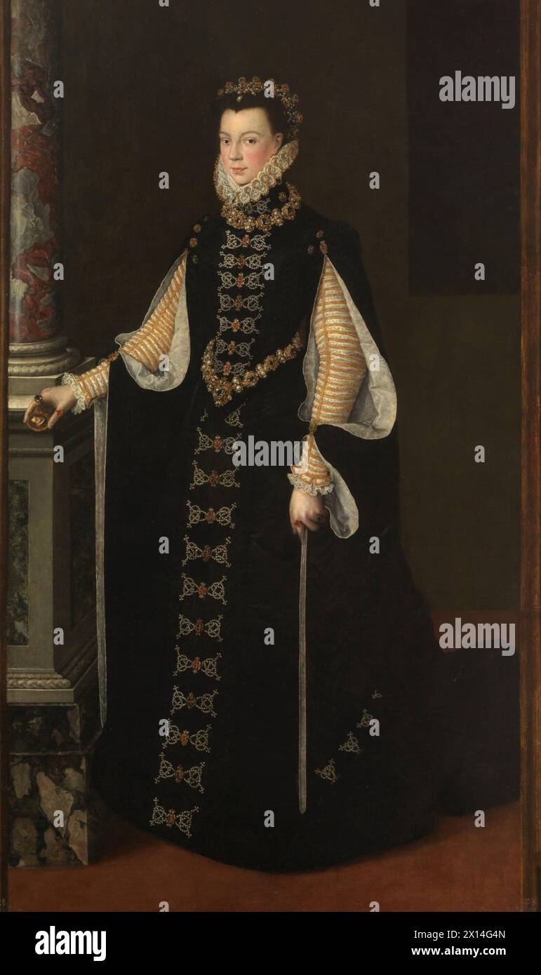 Portrait of Elisabeth of Valois is an oil-on-canvas painting executed c ...