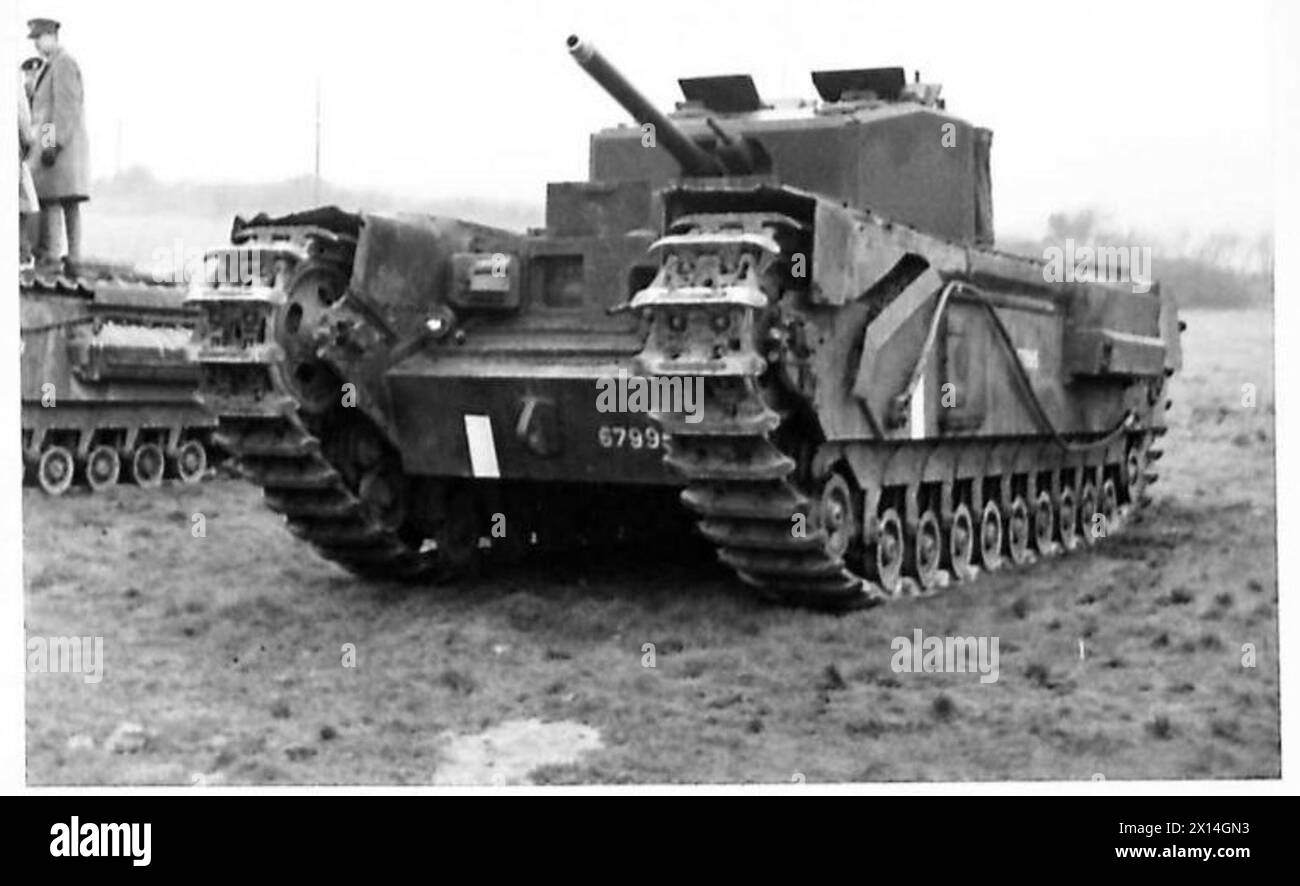 Churchill iii tank hi-res stock photography and images - Alamy