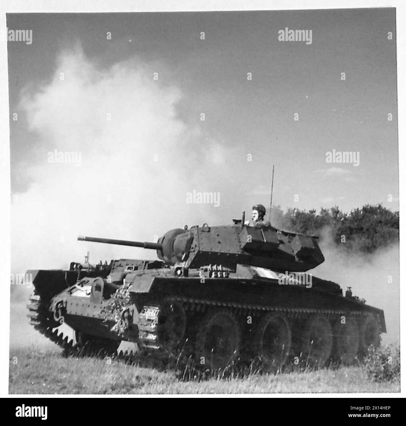 Covenanter Mk. V tank of the British Army, showing its design and ...