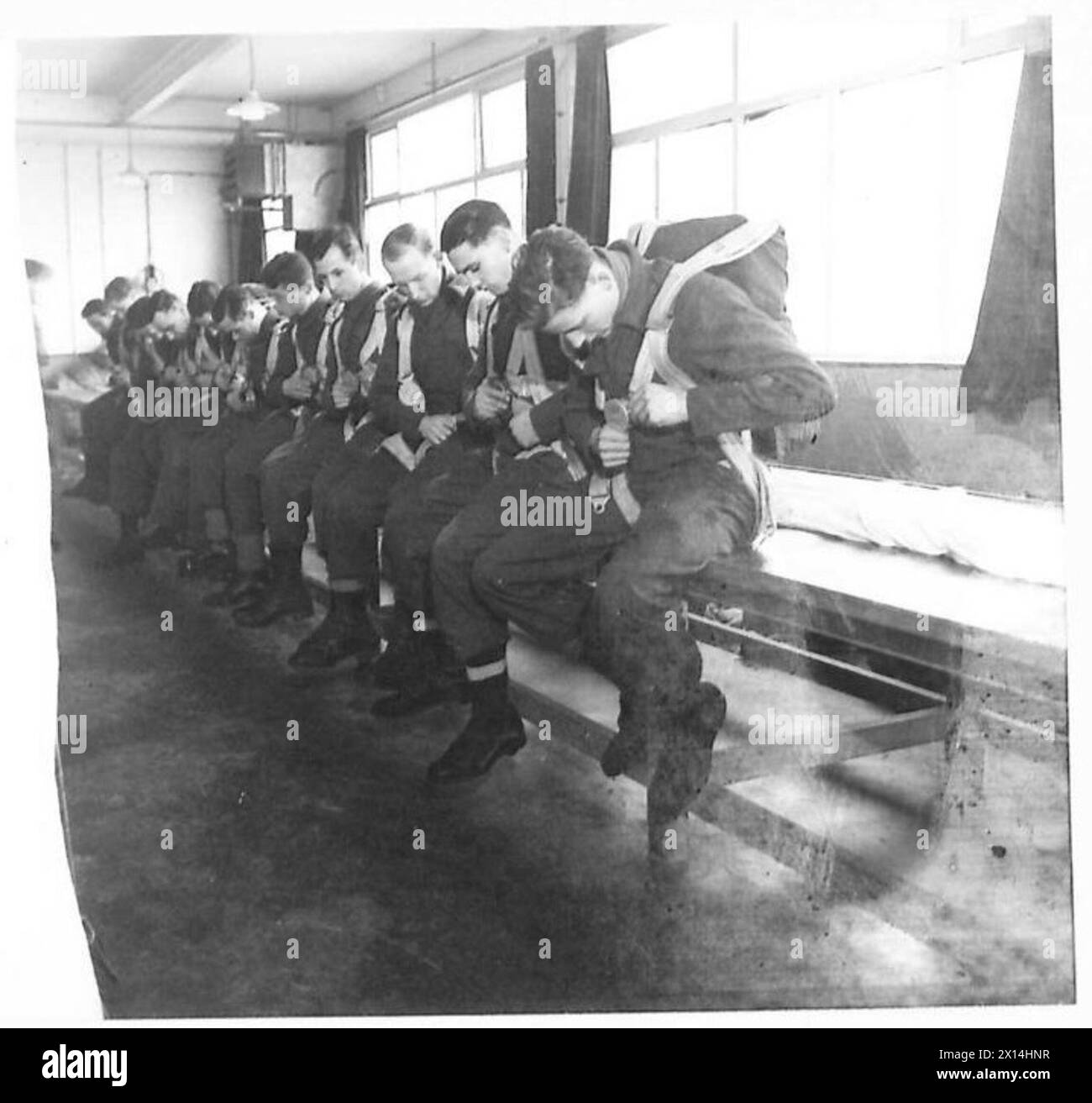 negative, glass - The men in training are taught the correct way to put ...