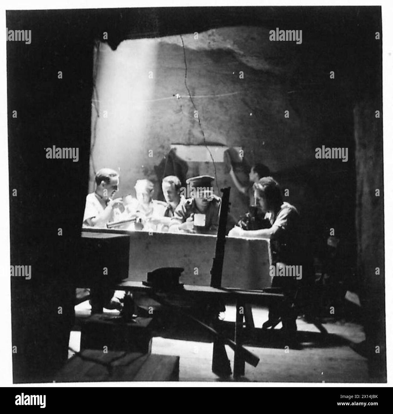 Underground workplace Cut Out Stock Images & Pictures - Alamy