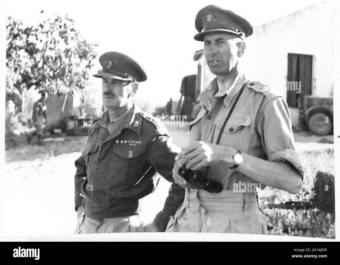 CLOSING SCENES OF NORTH AFRICAN CAMPAIGN (VARIOUS) - Brigadier Hogshaw ...