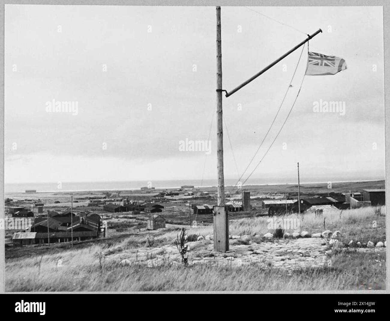 The RAF station at Glenegedale, Isle of Islay, Western Isles, served in ...