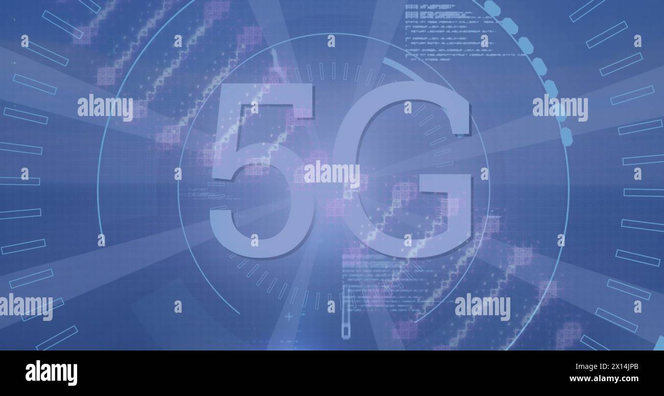 Animation financial data processing dna hi-res stock photography and images - Alamy