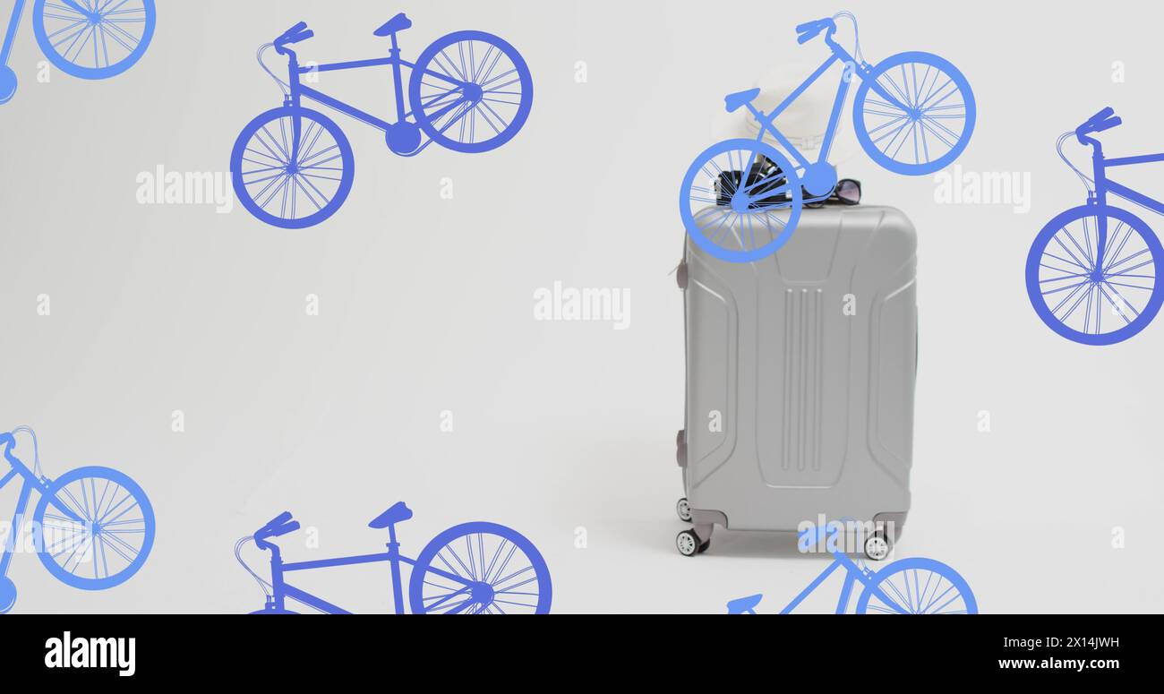 Light blue bicycle hi-res stock photography and images - Alamy