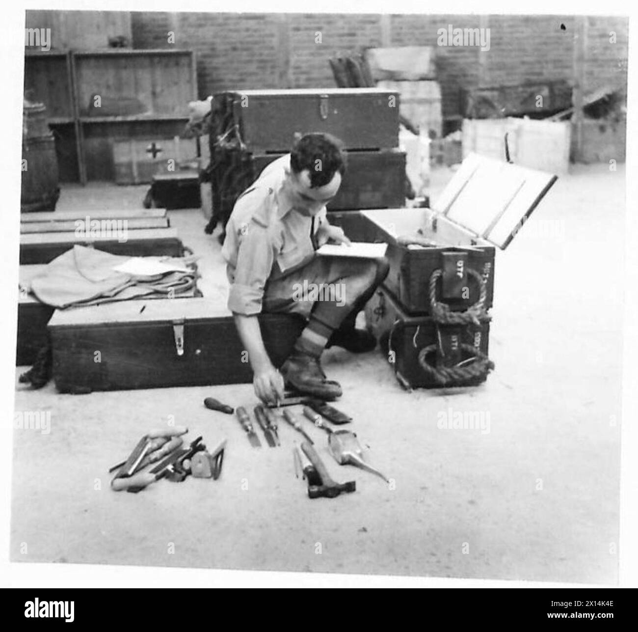 THE ACTIVITIES OF THE ROYAL ORDNANCE CORPS IN THE MIDDLE EAST ...